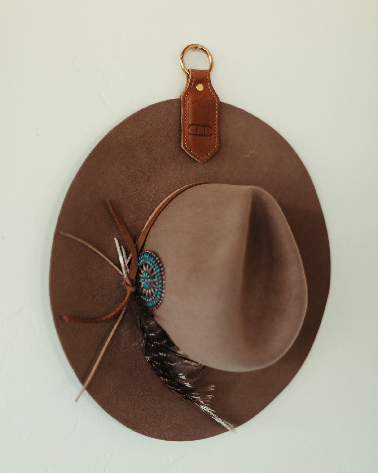 Custom Leather Magnetic Hat Clip For Travel– Crossbow