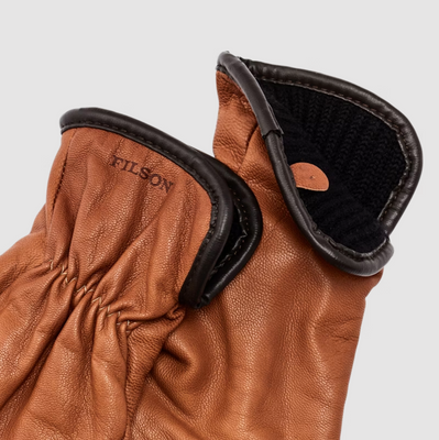 FILSON ORIGINAL MERINO WOOL LINED GOATSKIN LEATHER GLOVES– Crossbow
