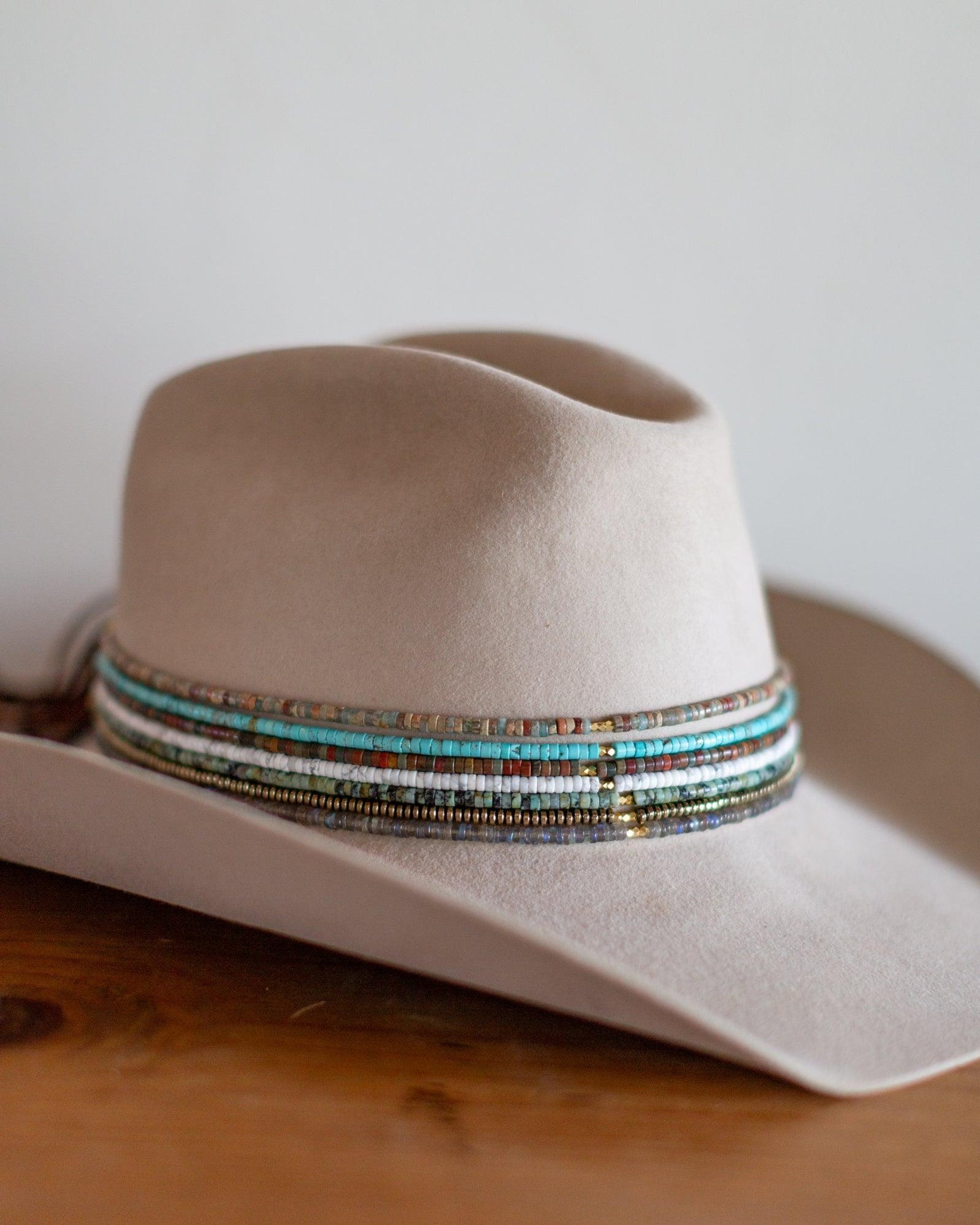 BEADED HAT BAND– Crossbow