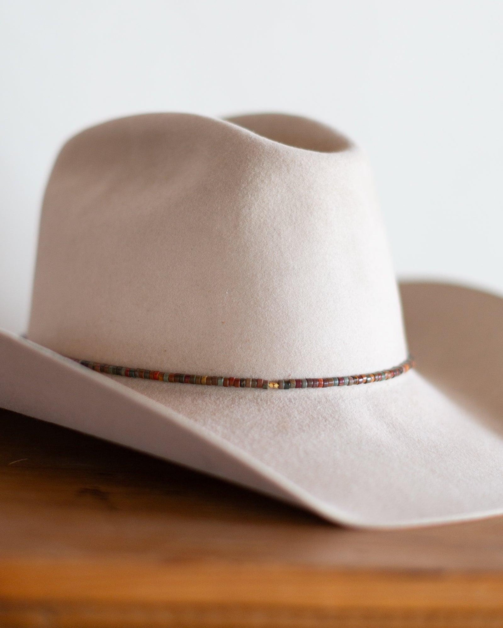 BEADED HAT BAND– Crossbow