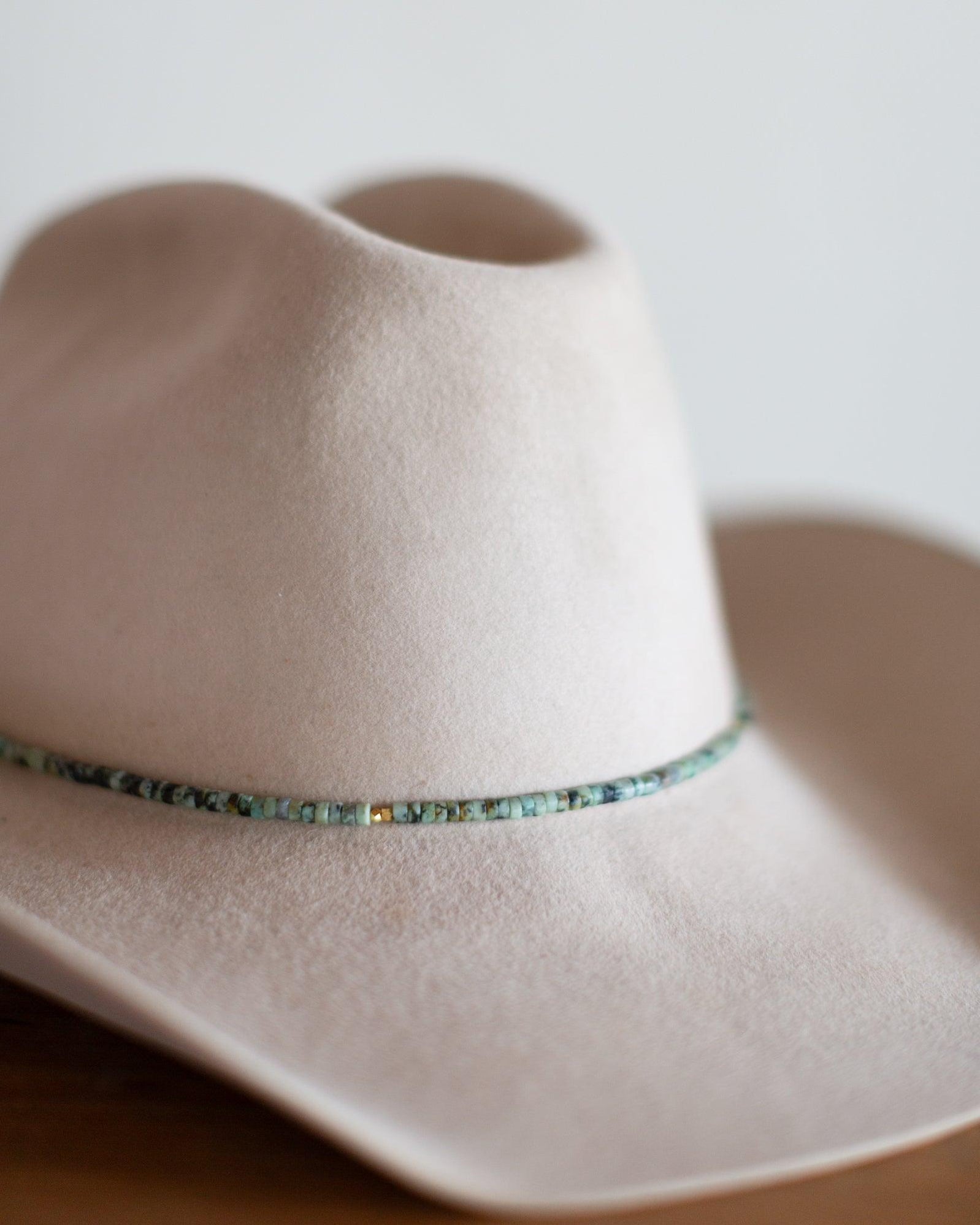 BEADED HAT BAND– Crossbow