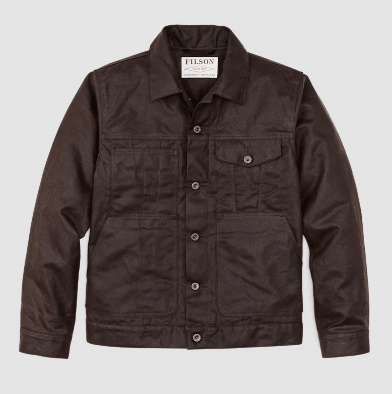 FILSON TIN CLOTH SHORT LINED CRUISER JACKET– Crossbow